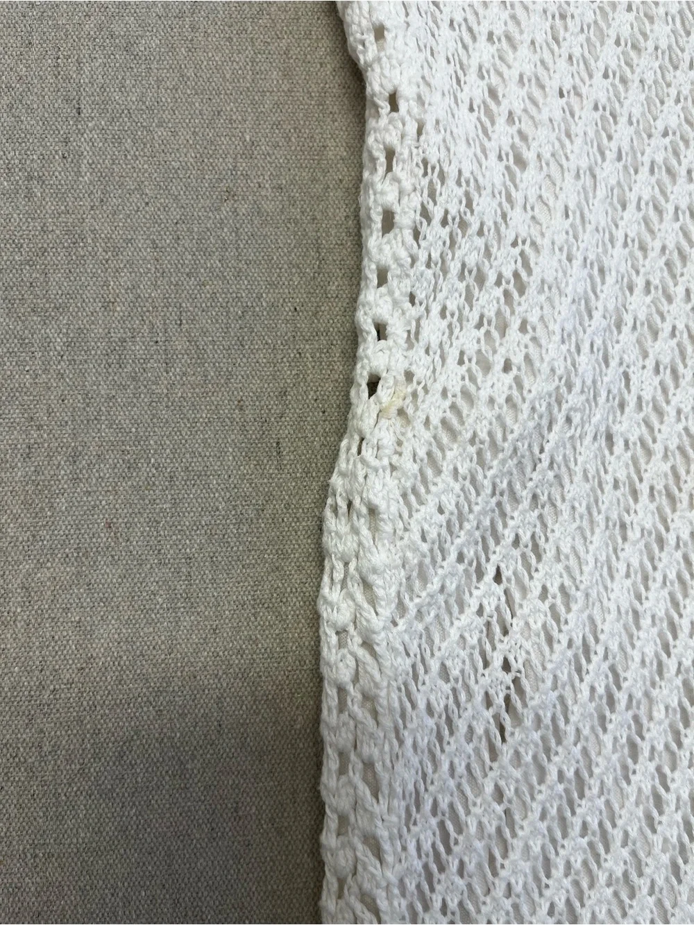 Shimmer | Dresses | Shimmer By Tj Basics White Crochet Knit Sleeveless ...
